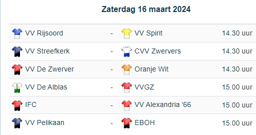 Rijsoord - Spirit | vv Spirit