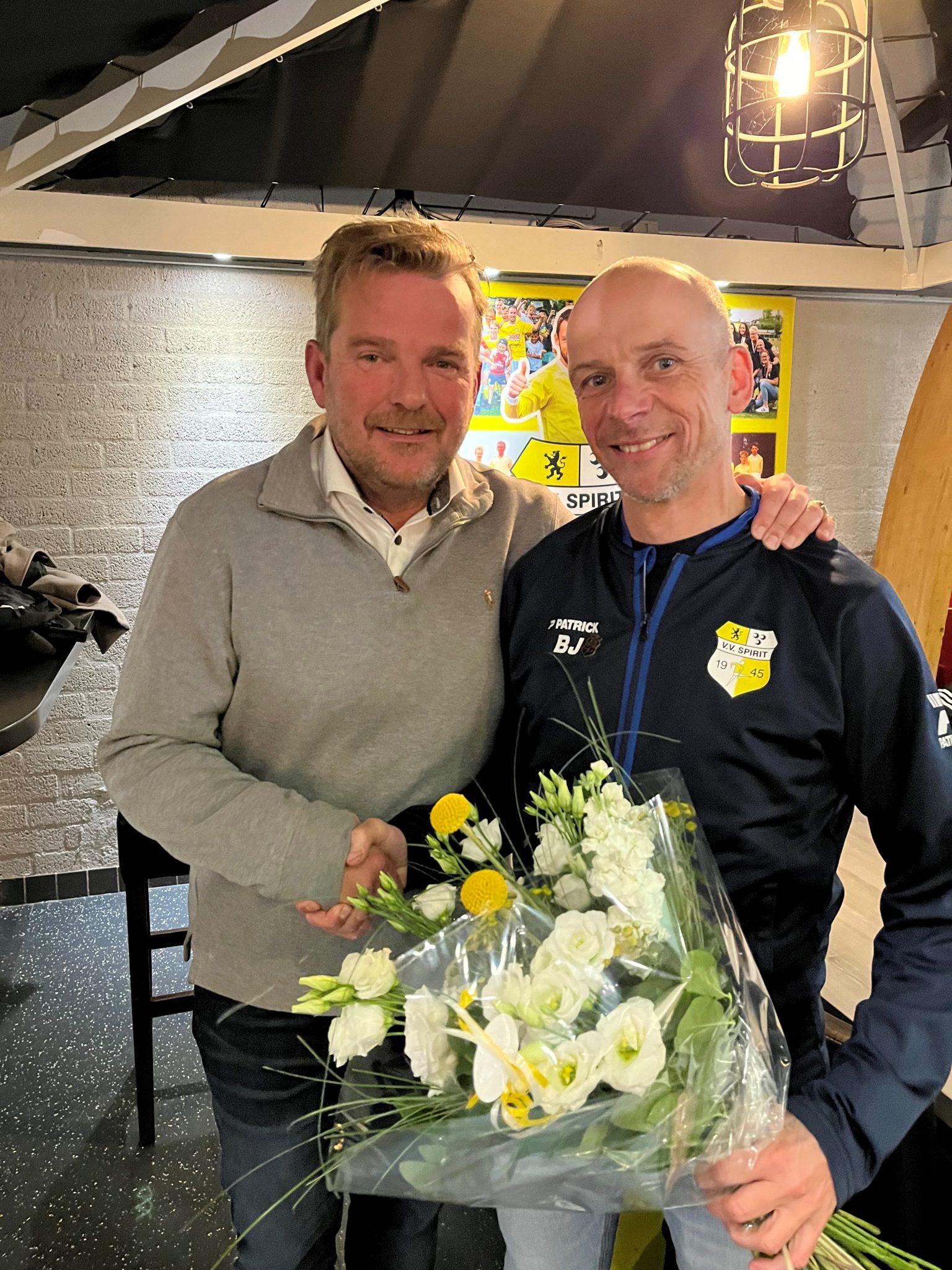 Bas Jonker Lid van Verdienste | vv Spirit